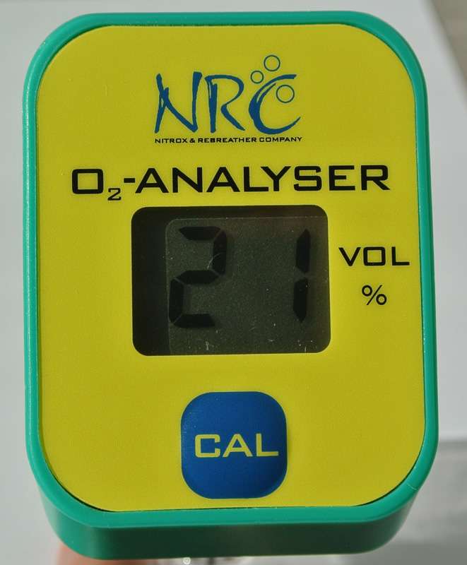 O2 Analyser von NRC (NITROX) | Tauchfieber | Der Onlineshop für deine Tauchausrüstung